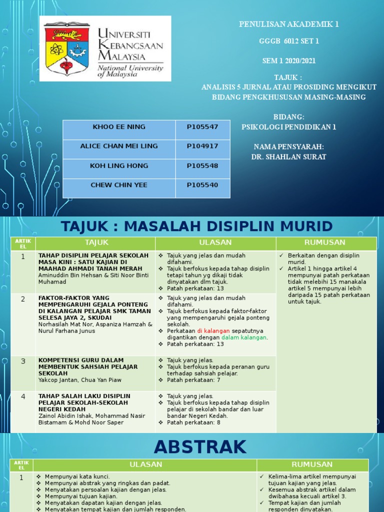 Penulisan Akademik | PDF