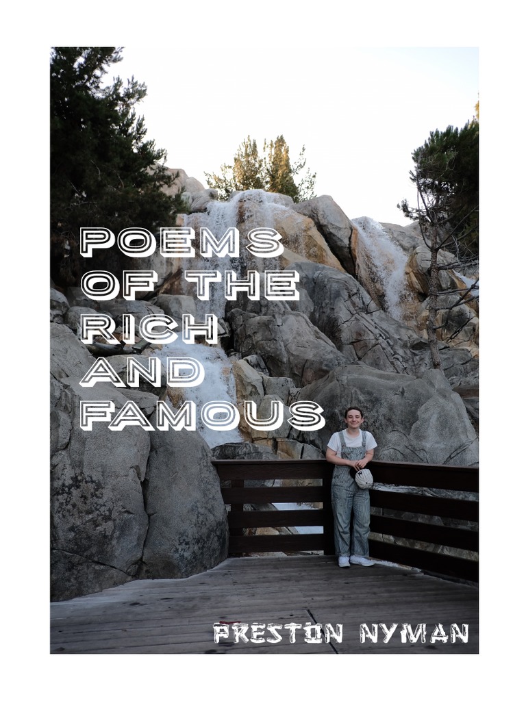 Poems of The Rich and Famous: Preston Nyman | PDF
