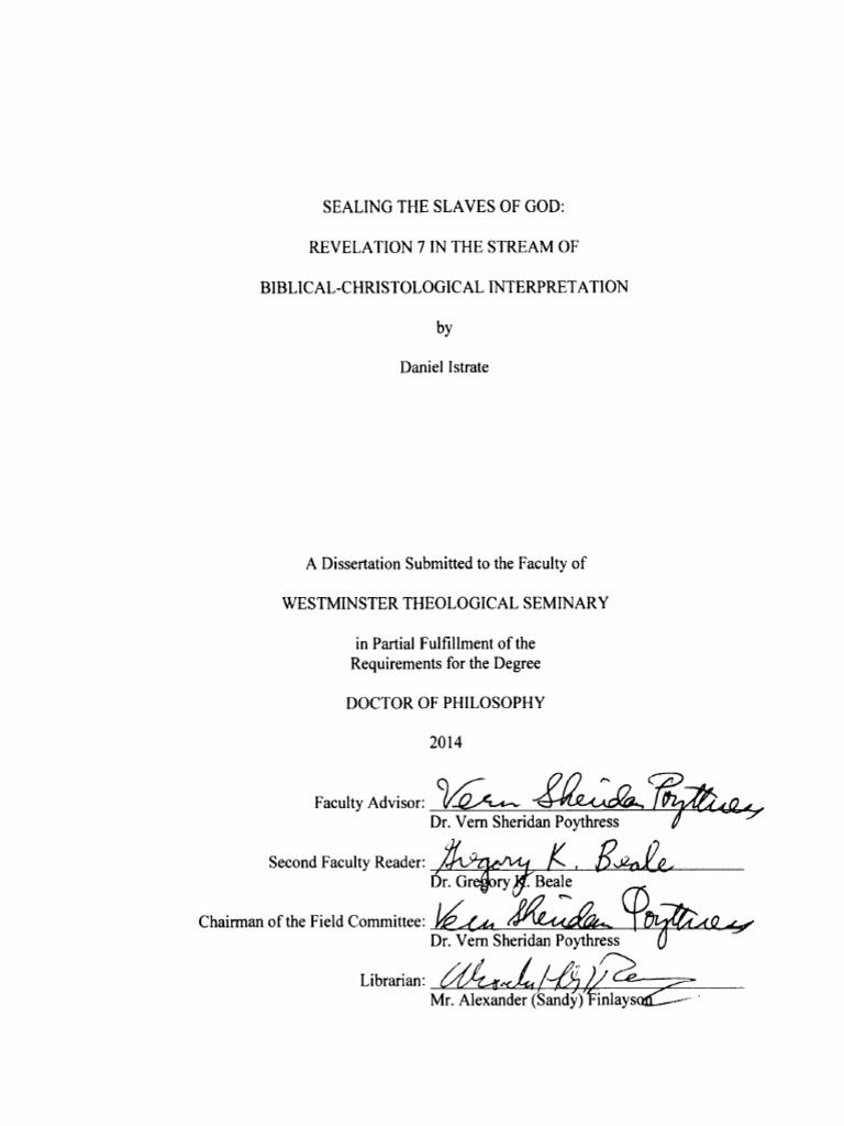 Daniel Istrate - Sealing The Slaves of God. Revelation 7 in The Stream ...