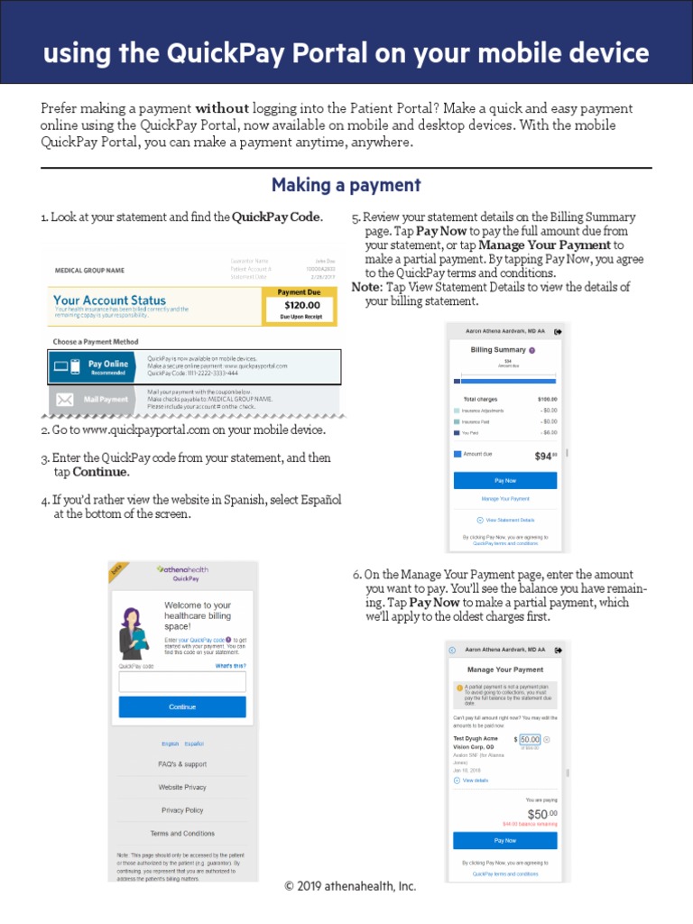 Using The Quickpay Portal On Your Mobile Device: Making A Payment | Download Free PDF | Safari ...