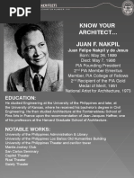 Felix - Roxas First Architect in The Philippines | PDF