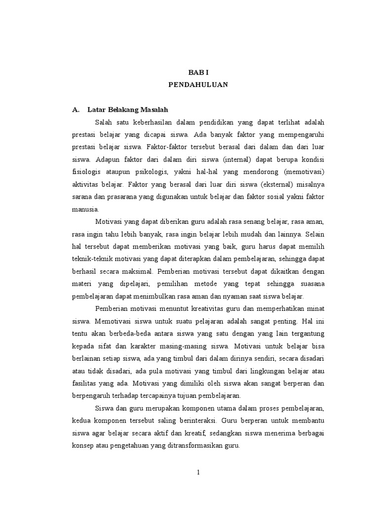 Rekayasa Ide Motivasi Siswa | PDF