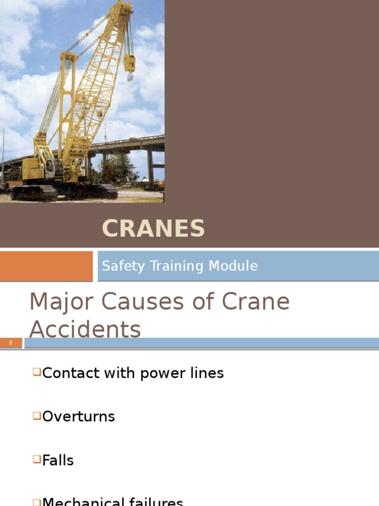Cranes | PDF | Crane (Machine) | Rope
