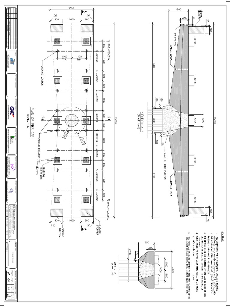 Precast Pier Cap 01 | PDF | Transport