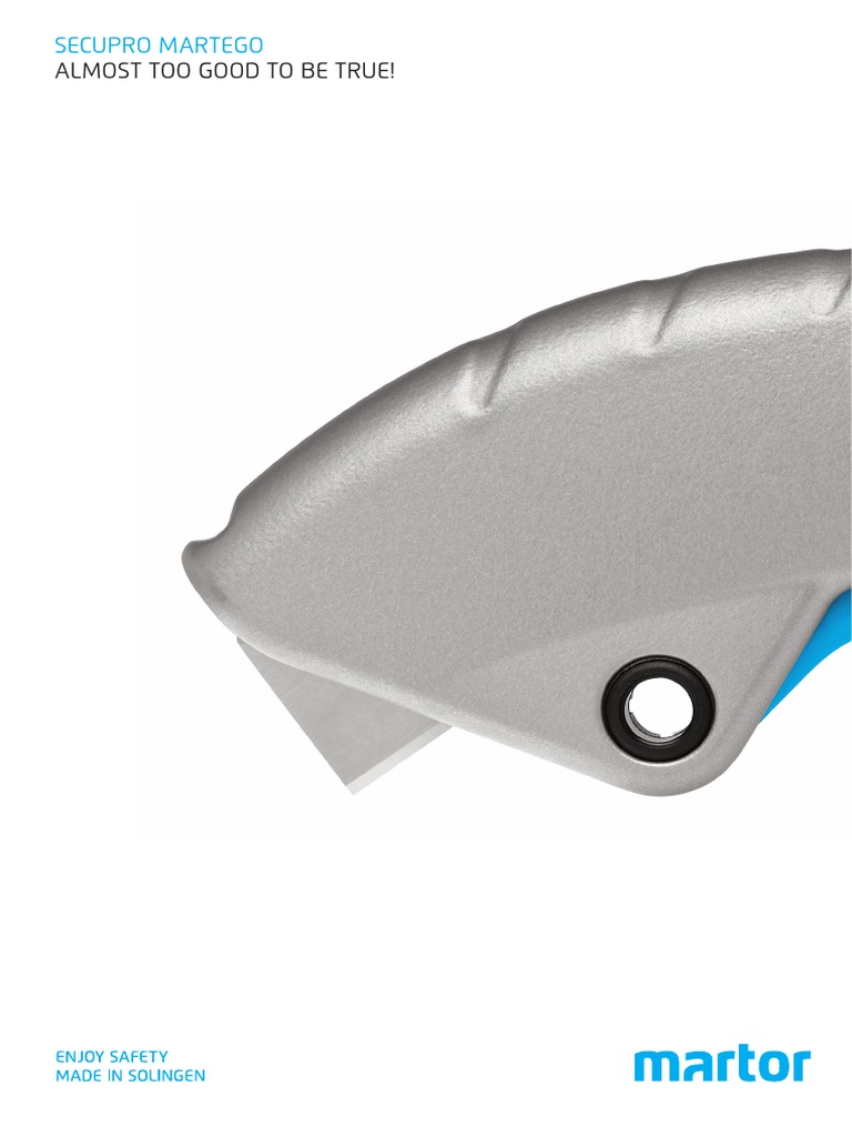 Almost Too Good To Be True!: Secupro Martego | PDF | Blade | Knife