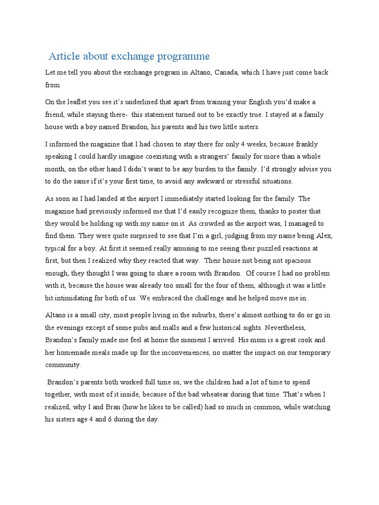 C1-Advanced - 2 - ARTICLE | PDF