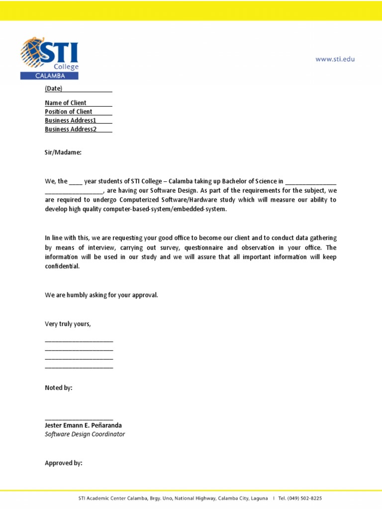 Letter To Client | PDF