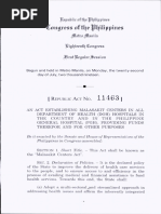 R.A. 8344: Emergency Medical Treatment Law | PDF | Patient | Hospital