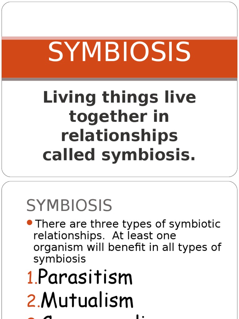 Symbiosis Powerpoint | PDF