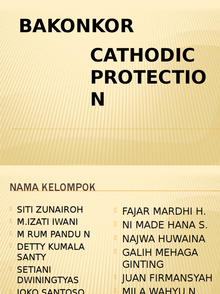 6.catodic Protection | PDF | Griya & Taman | Sains & Matematika