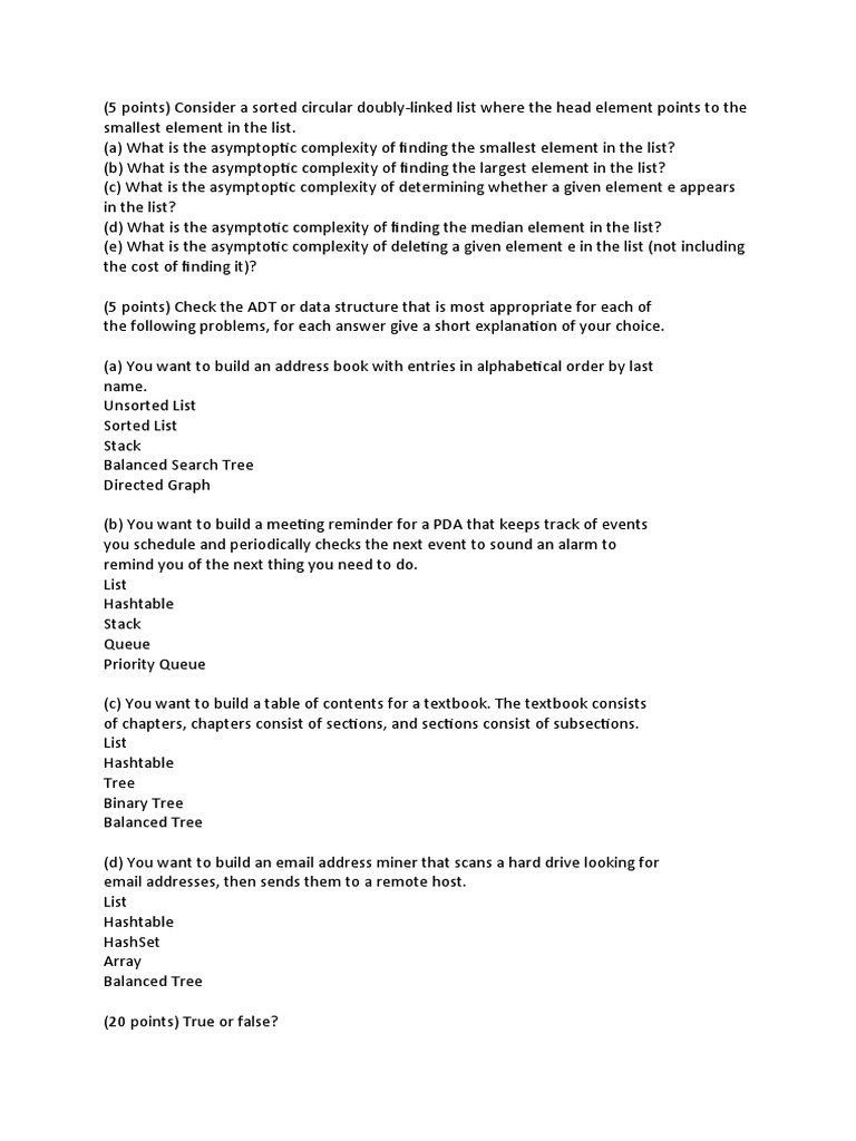 Data Structures And Algorithms Pdf Class Computer Programming Combinatorics 8169