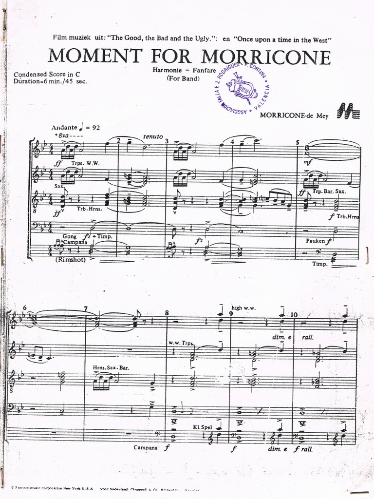 Moment For Morricone | PDF