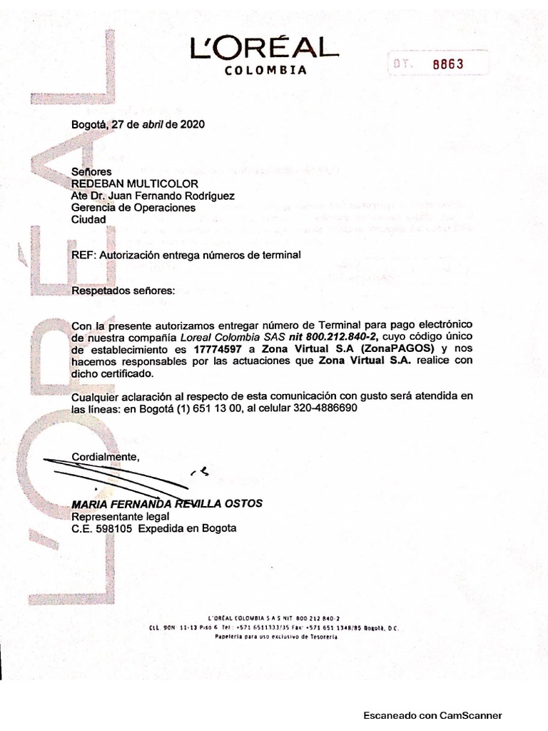 Cartas Firmadas-1-2 | PDF