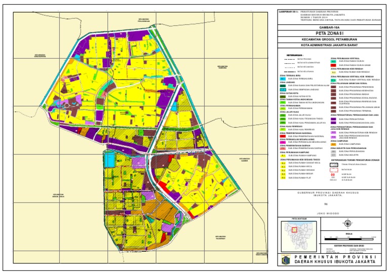 Peta Zonasi Kecamatan Zonasigrogolpetamburan Pdf Pdf