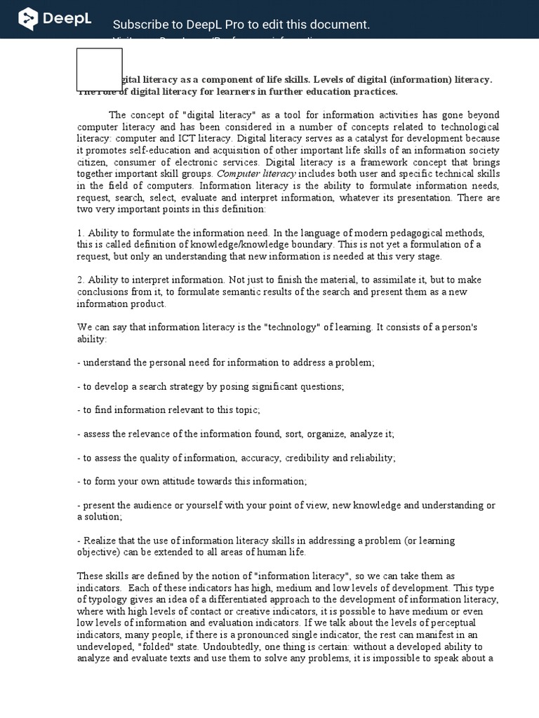 Subscribe To Deepl Pro To Edit This Document | PDF | Information ...