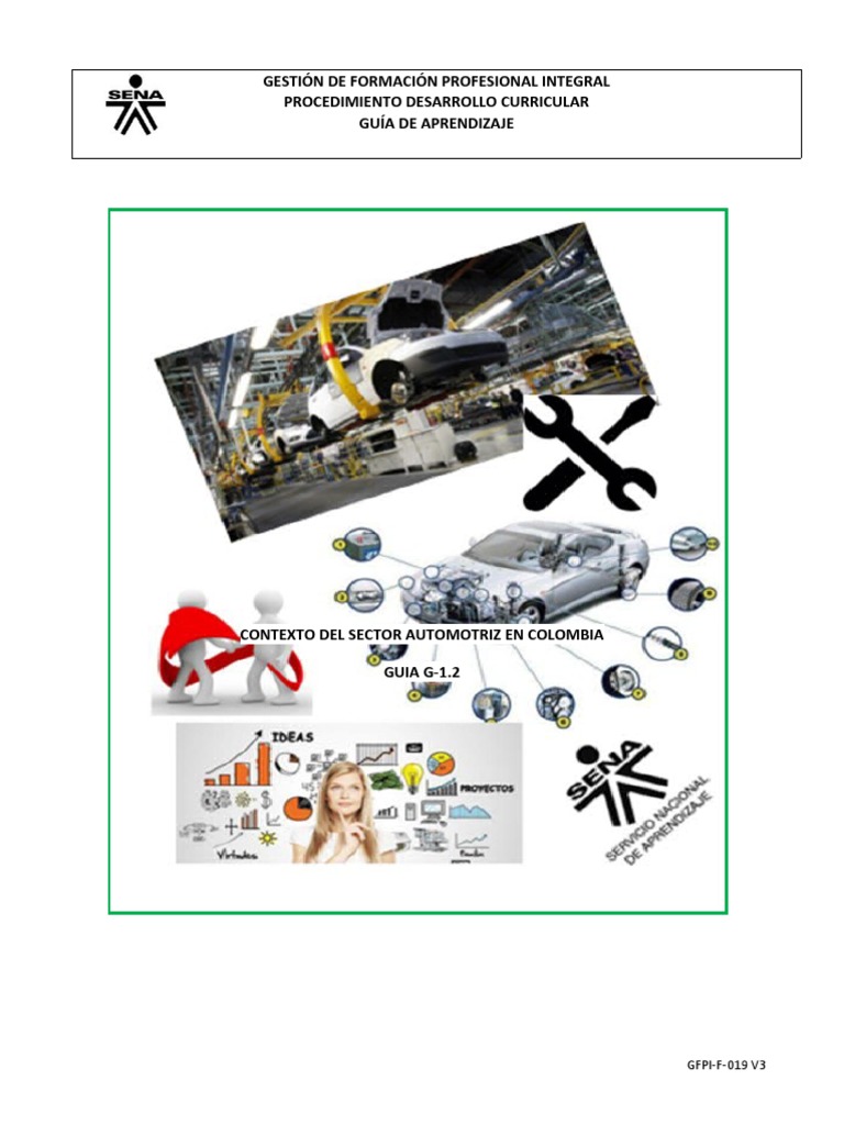 G-1.2. Estudiar El Contexto Automotriz, Normatividad | PDF | Evaluación ...