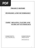 Victim Typologies | PDF | Victimology | Victimisation