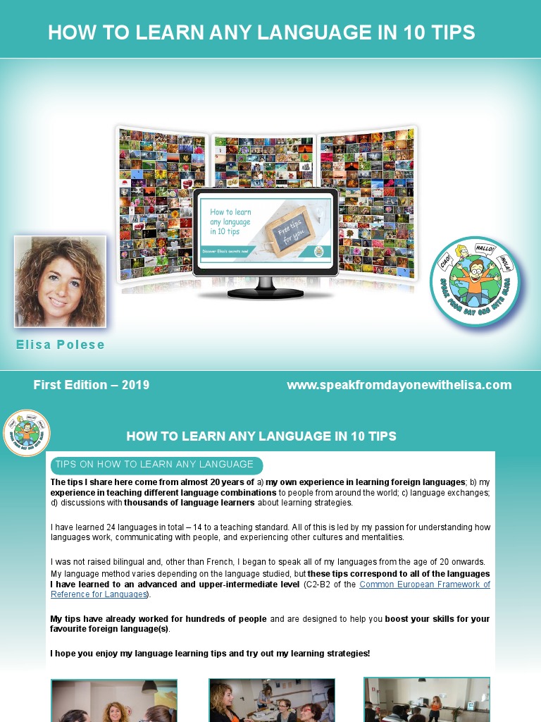 How To Learn Any Language in 10 Tips PDF | PDF | Multilingualism ...