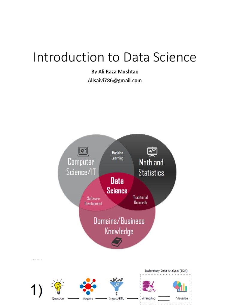 Introduction To Data Science | PDF