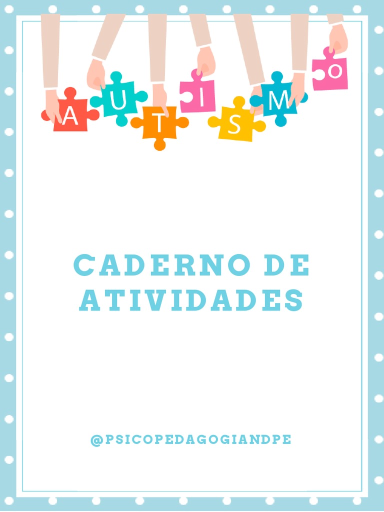 Caderno de Atividades para Autismo | PDF | Lazer