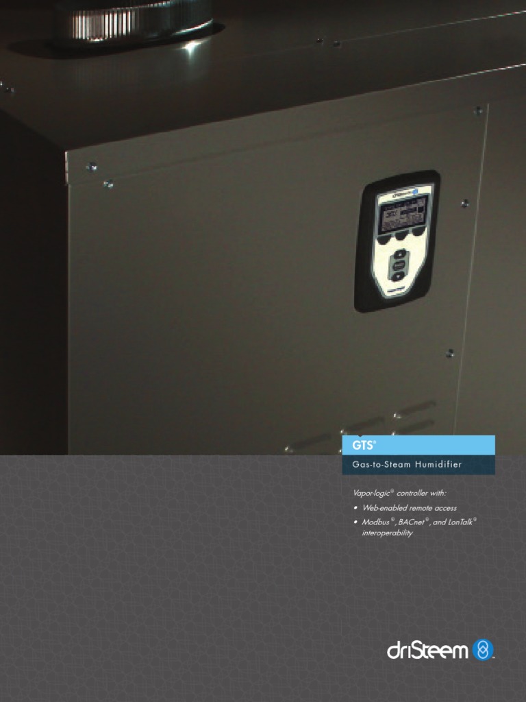 Dri-Steam Humidifiers | PDF | Pipe (Fluid Conveyance) | Atmosphere Of Earth