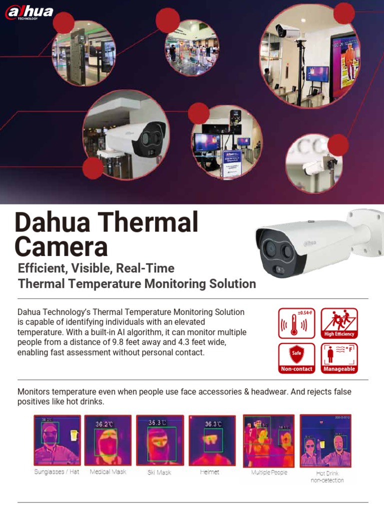 Dahua Thermal Camera: Efficient, Visible, Real-Time Thermal Temperature ...