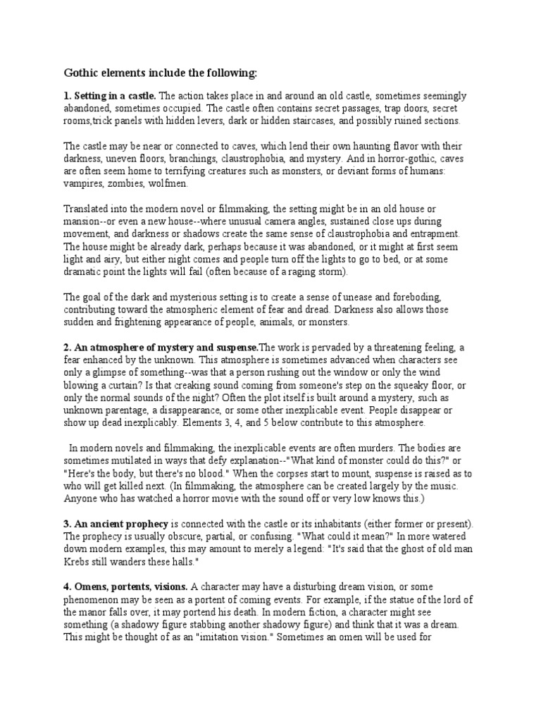 Poe Gothic Sublime Fiction | PDF | Gothic Fiction | Ghosts