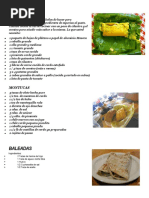10 Recetas Lencas | PDF | Maíz | Comida y bebida