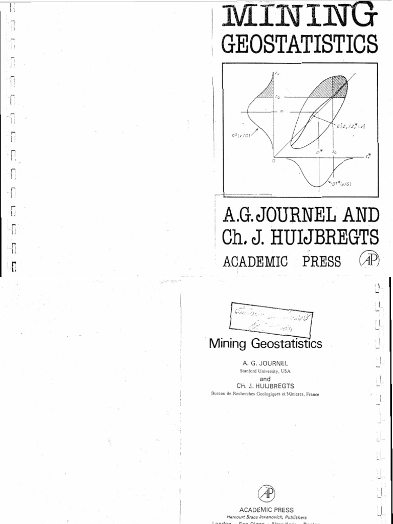 Mining Geostatistics - Journel PDF | PDF | Function (Mathematics) | Mining