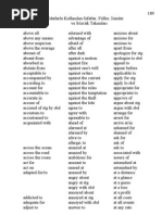 Fixed Prepositions A to Z Guide | PDF