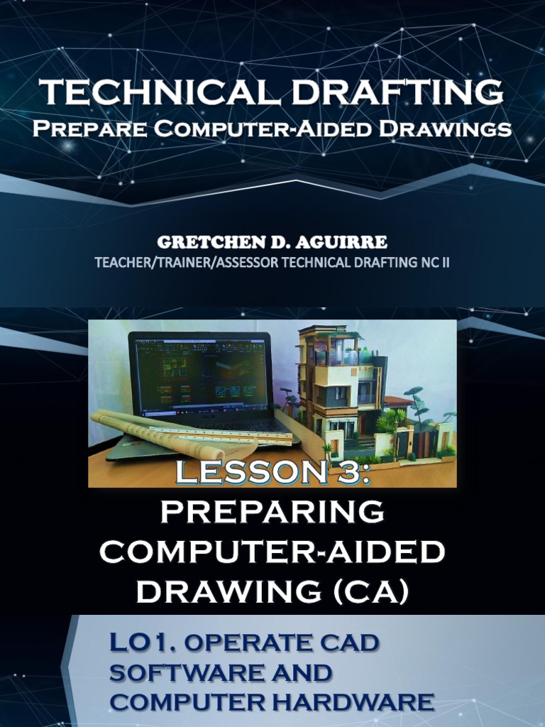 LO1 Operate CAD Software and Computer Hardware | PDF | 3 D Computer ...