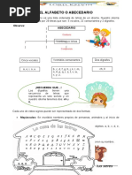 Tema #1: El Abecedario (Comunicación / 2do Grado) | PDF