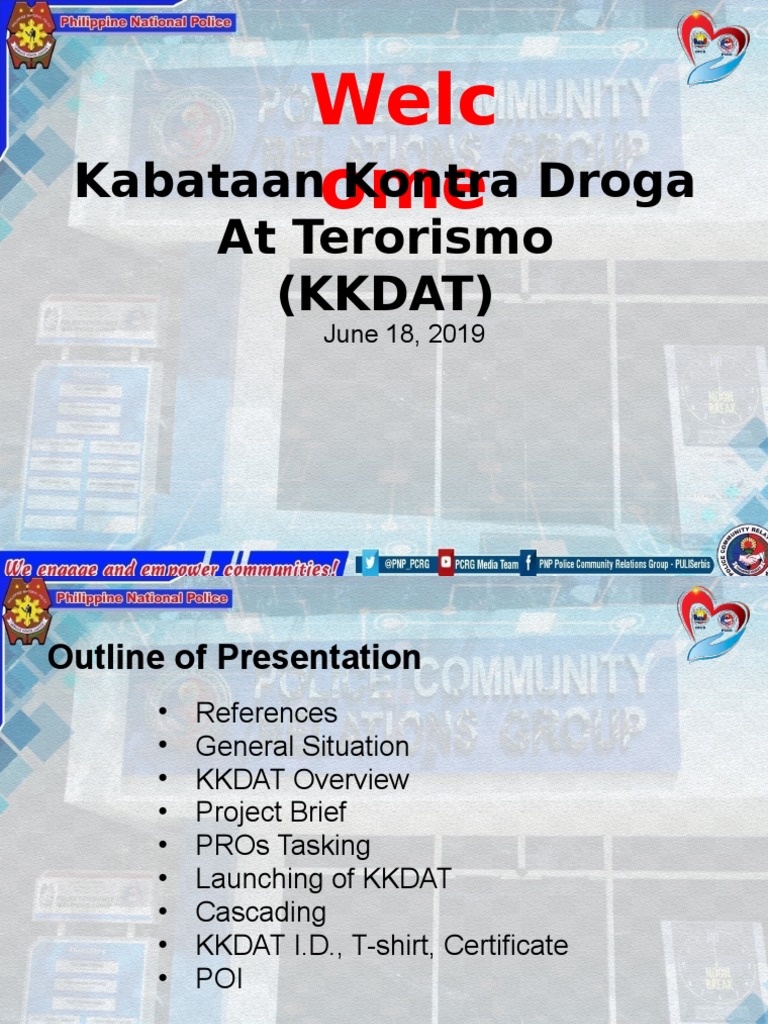 KKDAT: Youth Against Drugs & Terrorism | PDF | Philippines | Government