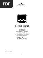 Van Dorn Water Sampler Manual | PDF | Valve | Water