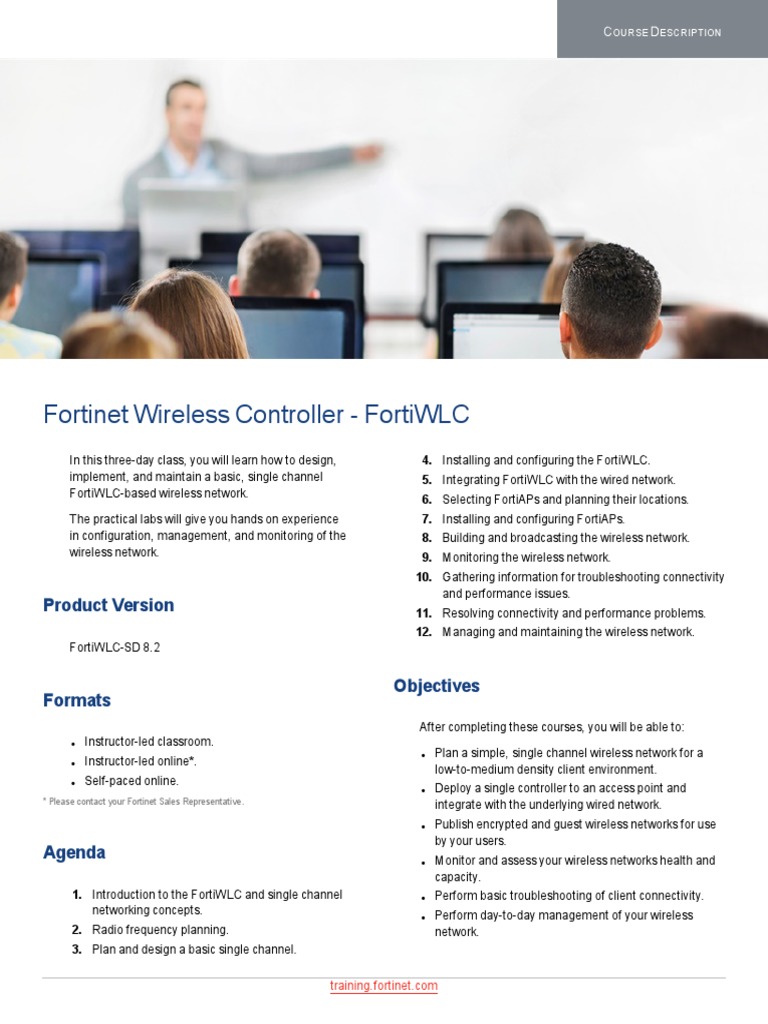 FortiWLC - Fortinet Wireless Controller | PDF | Wireless Network ...