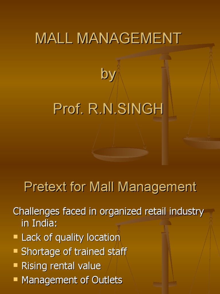Mall Management | PDF