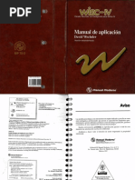 Manual de Aplicación Wisc IV Completo | PDF