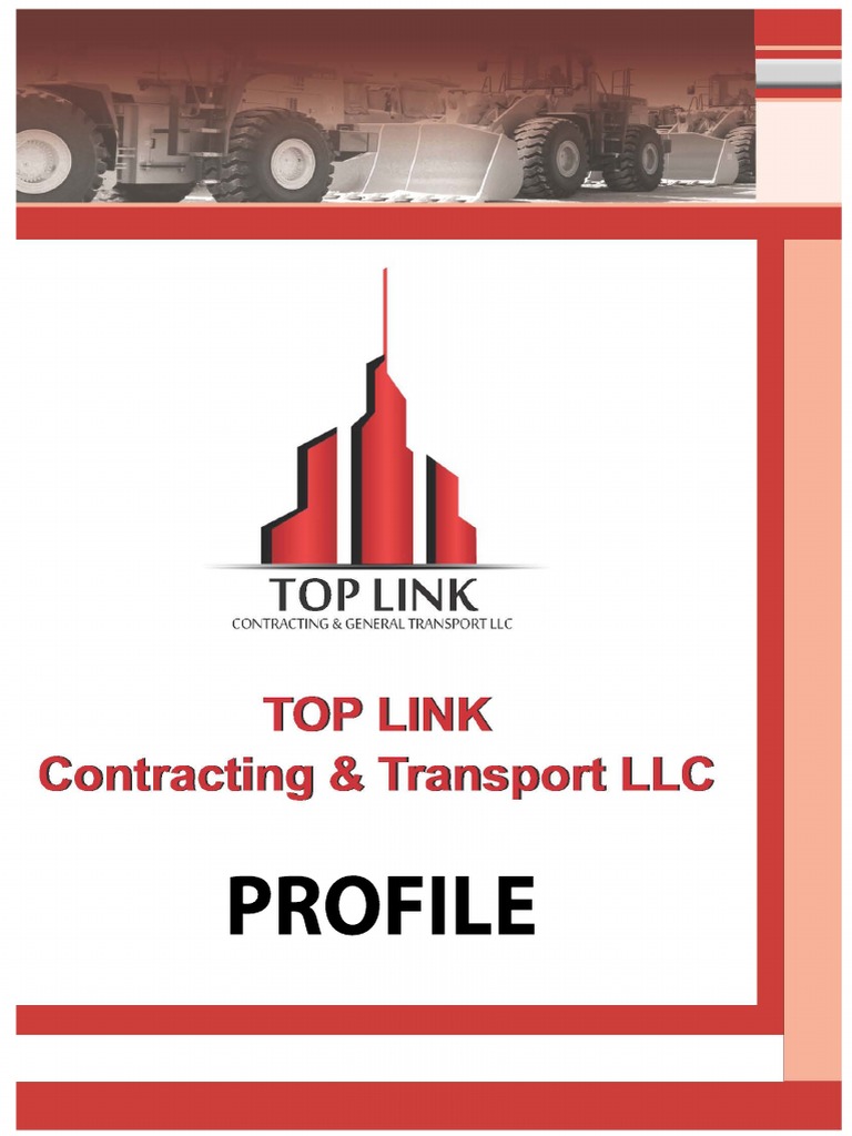 Top Link Contracting Overview | PDF | Dubai | United Arab Emirates