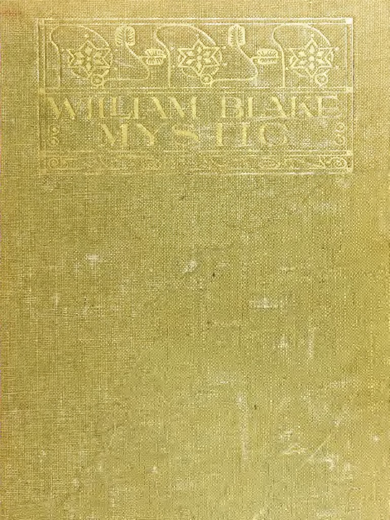 William Blake, Mystic PDF | PDF | William Blake | Soul