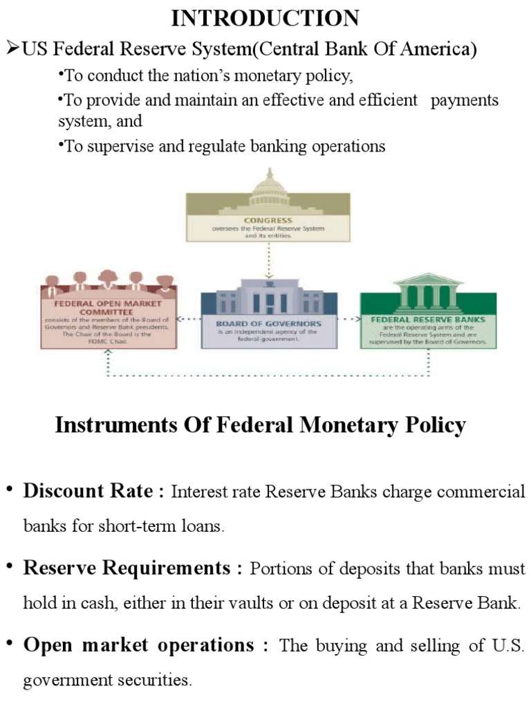 US Federal Reserve System (Central Bank of America) | PDF | Finance ...