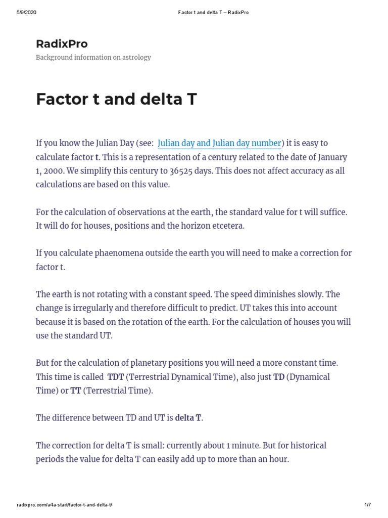 Astronomical Formula For Astrologers 03 | PDF | Astrometry | Astronomy