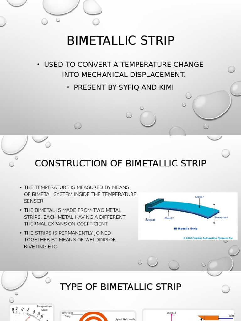 Bimetallic Strip | PDF | Heating, Ventilating, And Air Conditioning ...