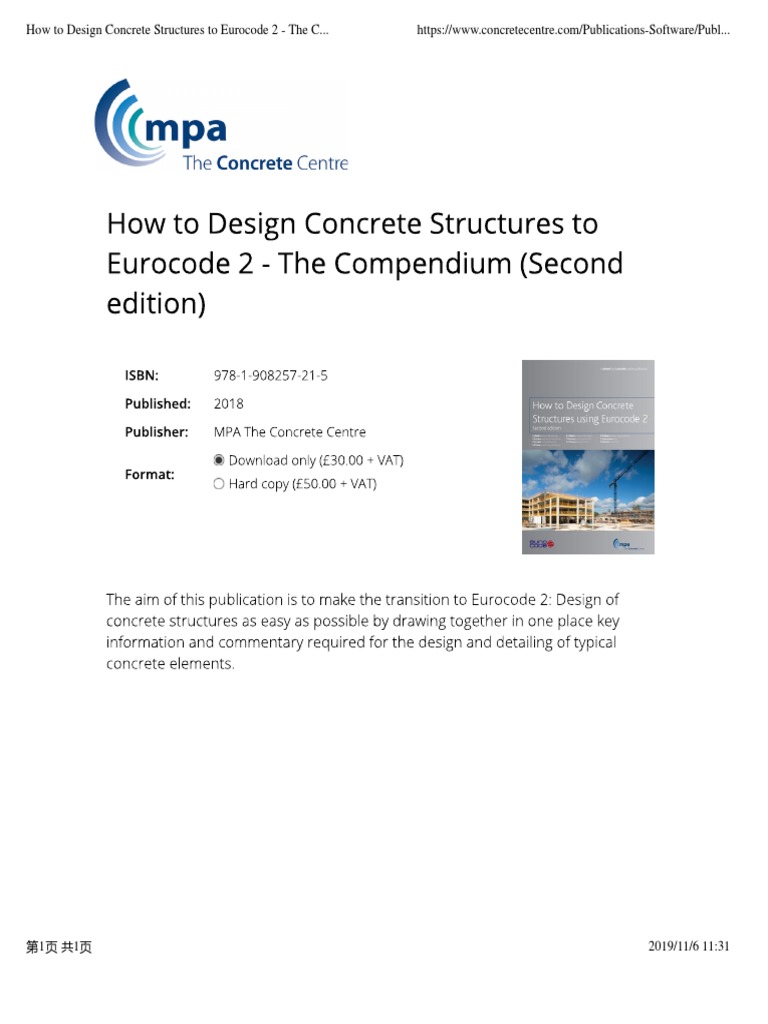 How To Design Concrete Structures To Eurocode 2 - The Compendium ...
