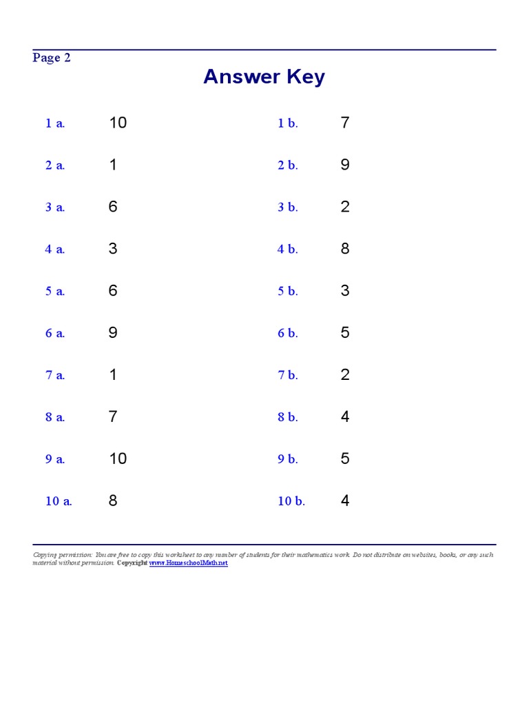 Math Worksheet1 (ANS) | PDF Math Worksheet1 (ANS) | PDF