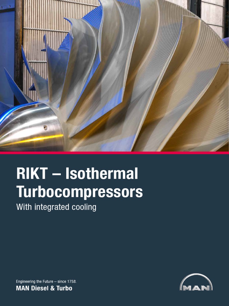 RIKT Isothermal Turbocompressors PDF | PDF | Turbocharger | Turbine
