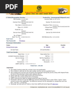 Bus Ticket Format in Word | PDF