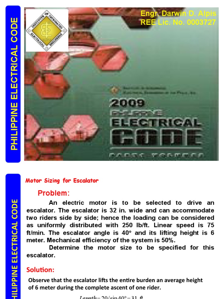NEE 510-Elevator | PDF | Elevator | Electric Motor