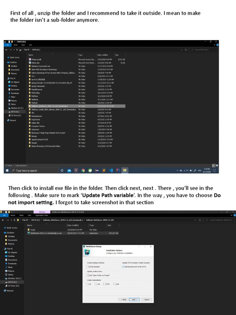 Step-by-step instructions for cracking JetBrains WebStorm using an ...