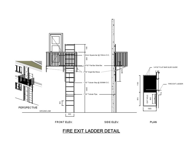 Fire Ladder Det | PDF