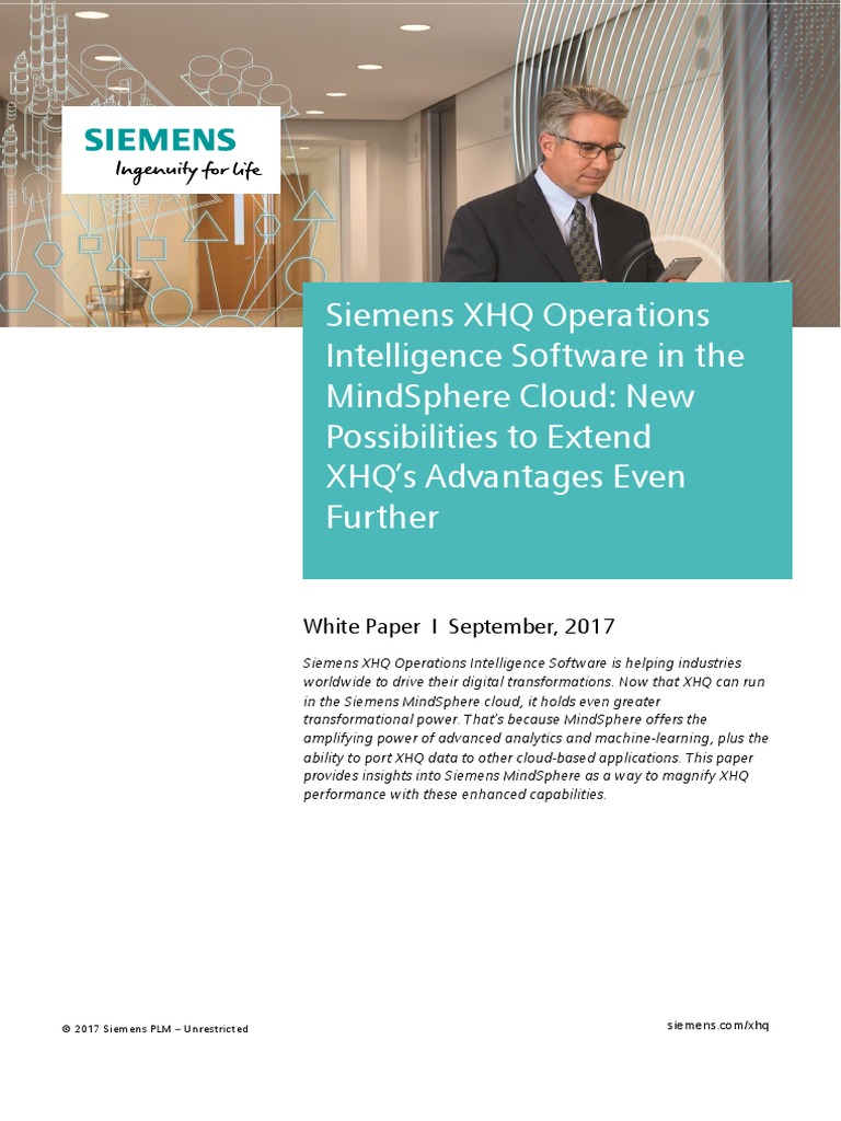 Whitepaper XHQ Mindsphere PDF | PDF | Software As A Service | Cloud Computing